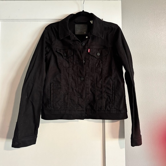 Levi's | Jackets & Coats | Levis Black Denim Jacket | Poshmark